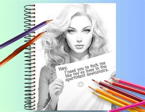 Anxious Attachment Coloring Book Naughty Coloring Pages Naughty