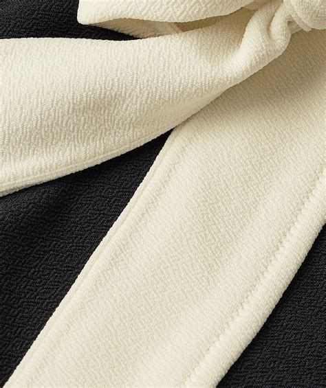 Azine Badpak Met Strikbandje Black Creme Off White Josh V Official Online Shop