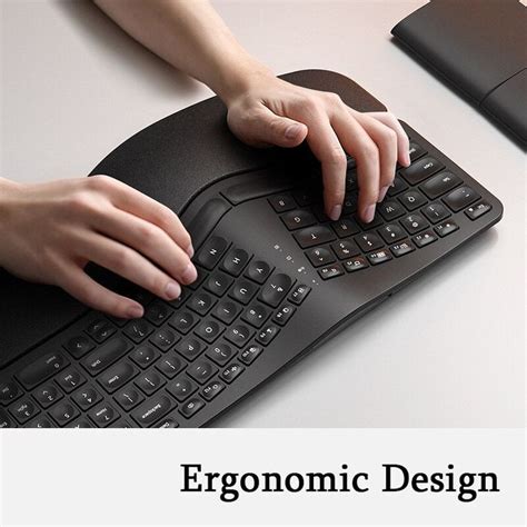Mofii Wireless Ergonomic Keyboard With Backlit Illumination Wireless Keyboard Wireless Switch