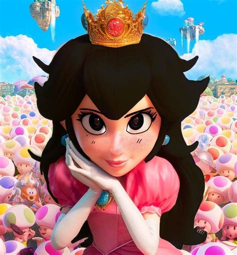 ~°princess Peach°~ Black °˖ ˚ʚ♡ɞ˚