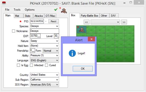 Pid Mismatch Origin Game Rsefrlg Dppthgss Rngreporter Using Pkhex Project Pokemon Forums