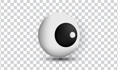 Unique 3d Eye Concept Design Icon Isolated On 9521539 Vector Art At