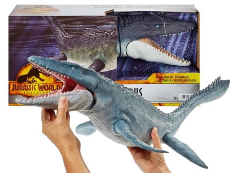 Jurassic World Dinozaur Mosasaurus Duża Figurka Dinozaur 71cm Hnj56 194735142064 • Cena
