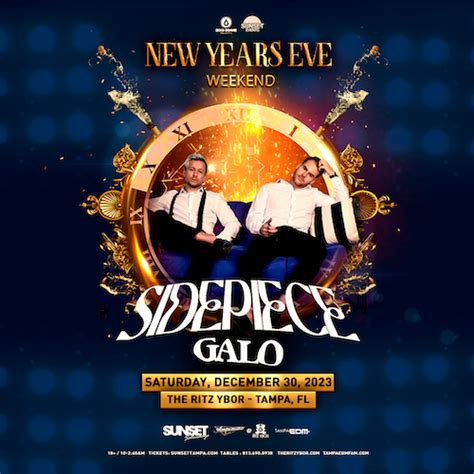 Sidepiece • New Years Eve Weekend Sunset Saturday The Ritz Ybor