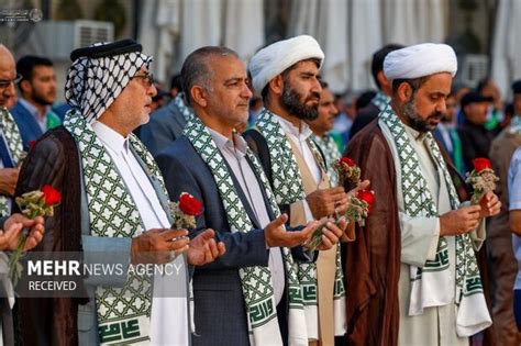 Mehr News Agency Imam Ali As Shrine Preparing For Eid Al Ghadir