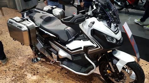 Honda X ADV Desert Track EICMA 2018 Walkaround Video YouTube