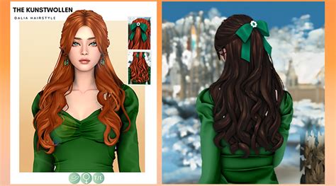 Dalia Hairstyle By The Kunstwollen Українське Sims комюніті