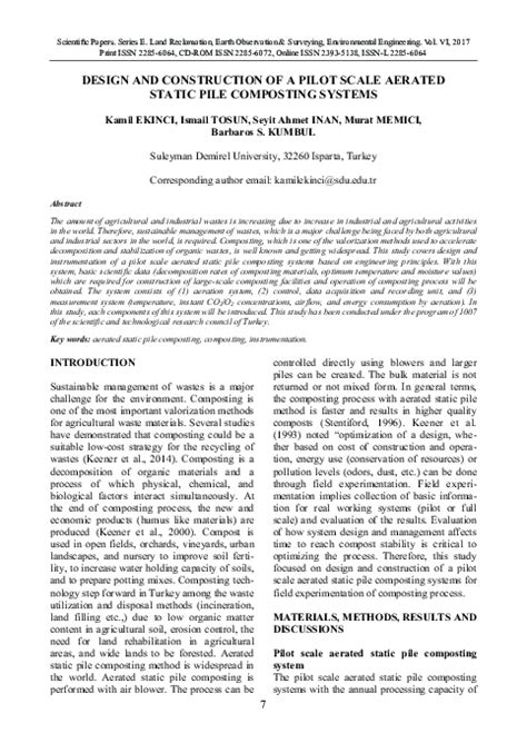 Pdf Design And Construction Of A Pilot Scale Aerated Static Pile Pdf Design And Construction Of A Pilot Scale Aerated Static Pile