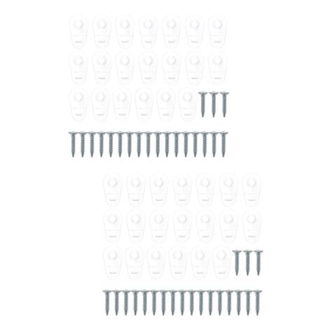 100 Pcs Mirrors Coat Hanger Wall Mount Mirror Hooks Mirror Hangers For