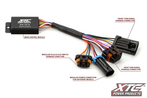 Honda Pioneer 1000 Self Canceling Turn Signal Kit Xtc Power Products