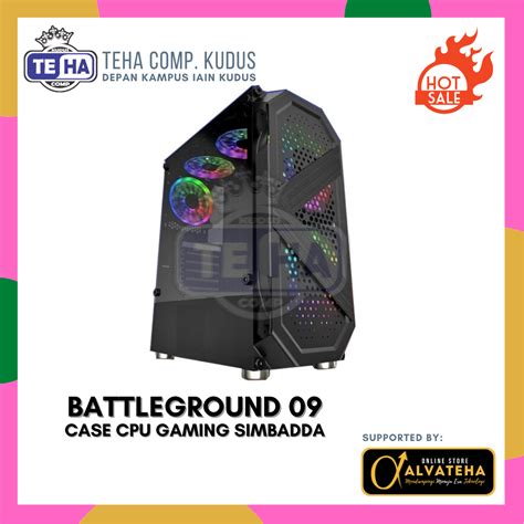 Casing Pc Gaming Tanpa Power Supply Simbadda Bg09 Casing Cpu Gaming
