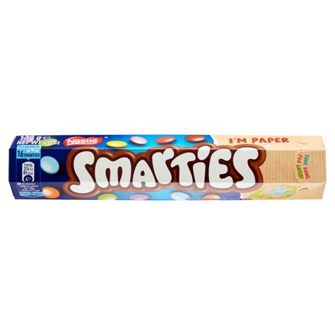 NESTLÉ SMARTIES MAXI TUBO Confetti ripieni di cioccolato al latte tubo g Carrefour