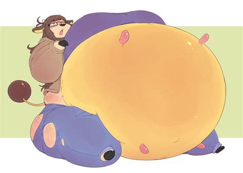 Rule 34 Big Ass Big Breasts Breasts Bubble Butt Huge Ass Miltank Subakitsu Thick Thighs