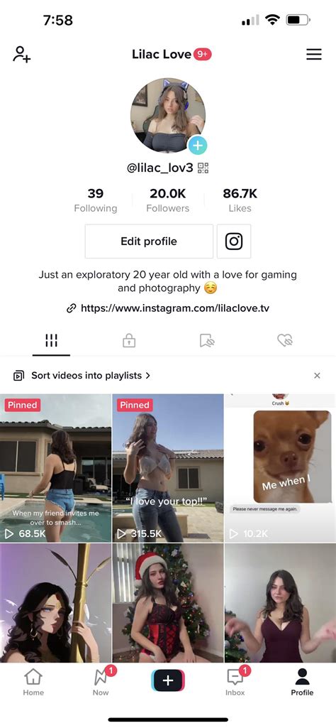 Guys I Finally Hit 20k On Tiktok 🥹💕 Ulilaclov3