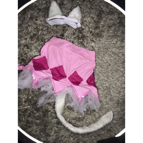 Fantasia Infantil Gatinha Rosa Shopee Brasil