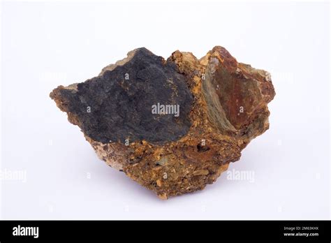 Sedimentary Breccia With Angular Fragments And Matrix Iron Reach This Sample Comes From La