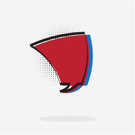 Pop Art Text Box Or Bubble Box With Cartoon Style And Pop Color