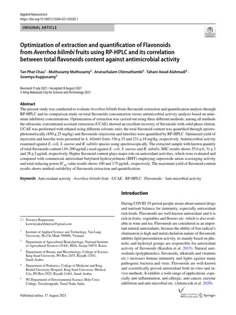 Flavone Pdf Polyphenol Flavonoid