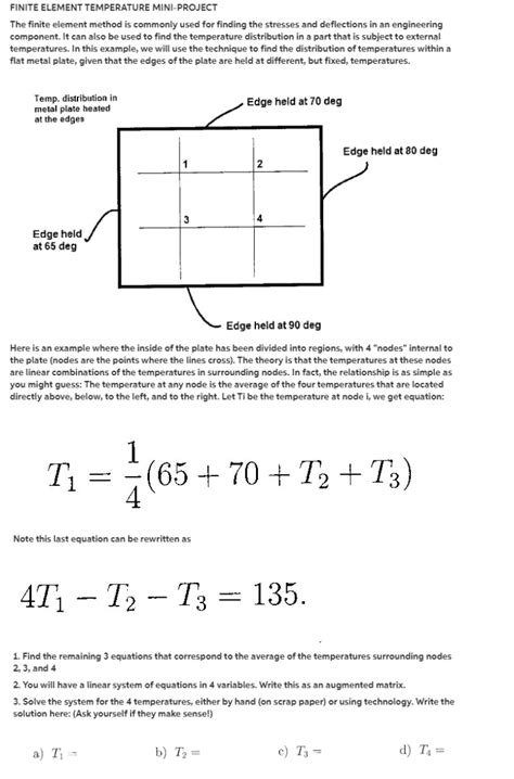 Solved I Already Finished The First 1 3 I Only Need Help Chegg