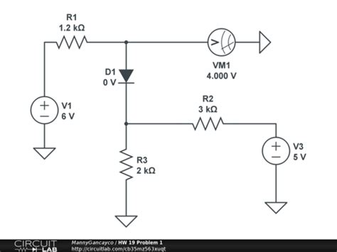 HW Problem CircuitLab