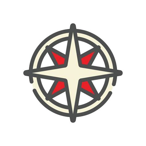 Compass Point Icon 11680007 Vector Art At Vecteezy