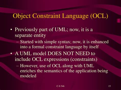 Ppt Extending Uml Powerpoint Presentation Free Download Id3596444