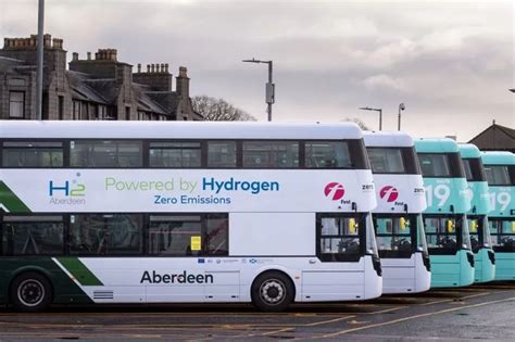 World First Hydrogen Bus Fleet Taken Off Aberdeens Roads As Operator