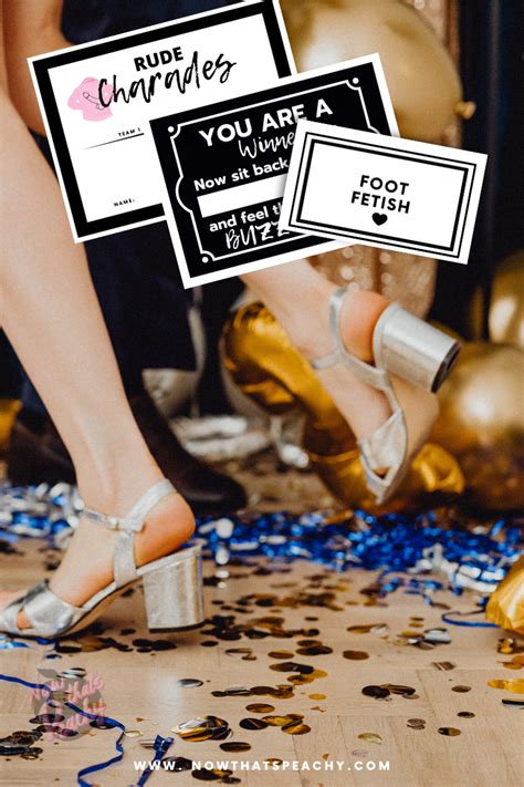 18 Charades And Pictionary Game Ladies Night Printable Instant Downloa