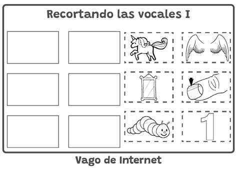 Recortando Las Vocales En PDF Vago De Internet 2025