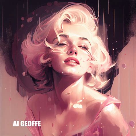 The Marilyn Monroe Ai Art Variations Set 2 Midjourney Instant