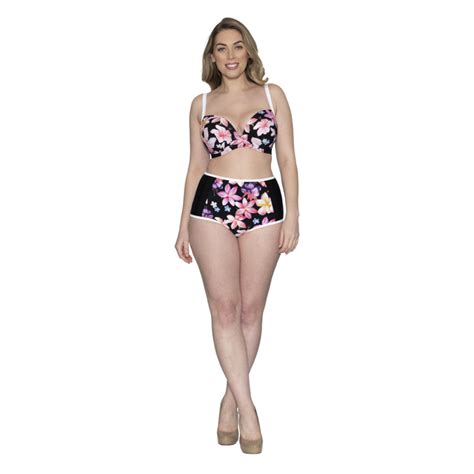 Haut De Maillot De Bain Plongeant Armatures Noir Suisses