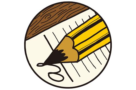 Pencil Writing On A Piece Of Paper Graphic By Arief Sapta Adjie Ii · Creative Fabrica