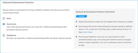 the bluexp feature that protects backups from ransomware