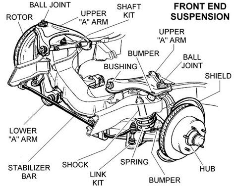 Toyota Front Suspension Diagram