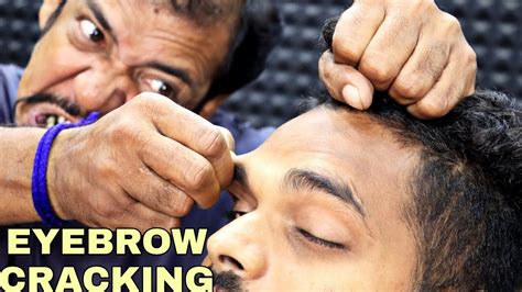 Asim Barber Loud Hair And Eyebrow Cracking Asmr Satisfying Hair