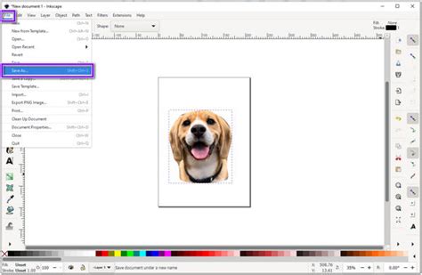 Inkscape как сделать прозрачный фон