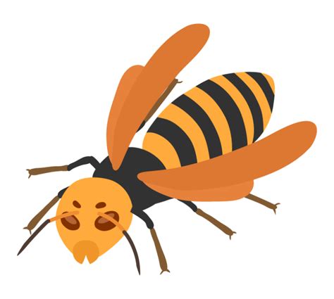 スズメバチのイラスト 無料のフリー素材 イラストエイト