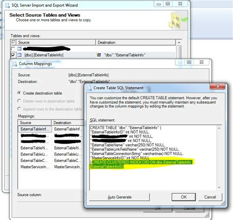 Create Sql Server Table Создание таблиц в Microsoft Sql Server Create