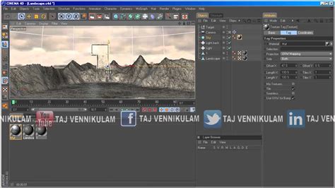 Tutorial In Cinema 4D And After Effects Landscape YouTube