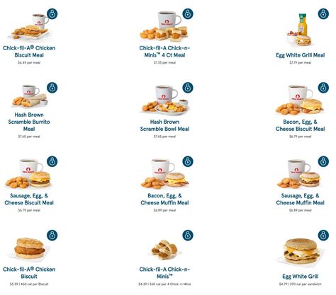 Chick Fil A Menu Prices Updated 2023 Menu Allmenupric