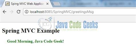 Spring MVC Architecture Overview Examples Java Code Geeks