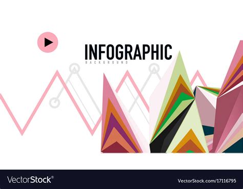 Modern Triangle Presentation Template Royalty Free Vector