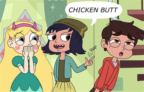 Janna Amuses Star With Marco Got Hypnotized By Deaf Machbot On Deviantart