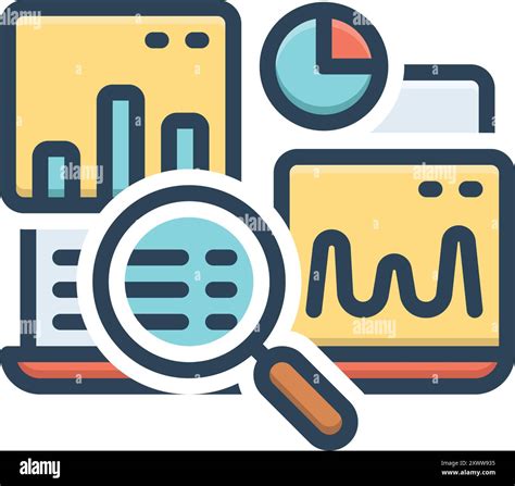 Icon For Data Analysis Data Stock Vector Image And Art Alamy