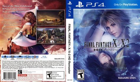 Final Fantasy X X 2 Hd Remaster Dvd Cover 2015 Ps4