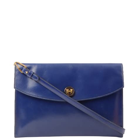 Hermes Bags Hermes Pochette Lio Blue Electric Poshmark