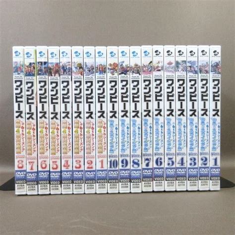 D313 「ワンピース One Piece 6thシーズン 空島・スカイピア篇 全10巻＋空島・黄金の鐘篇 全8巻」初回限定版dvd計18点