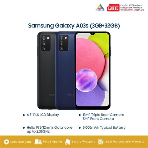 Samsung Galaxy A03s (3GB+32GB) Price In Malaysia & Specs - KTS