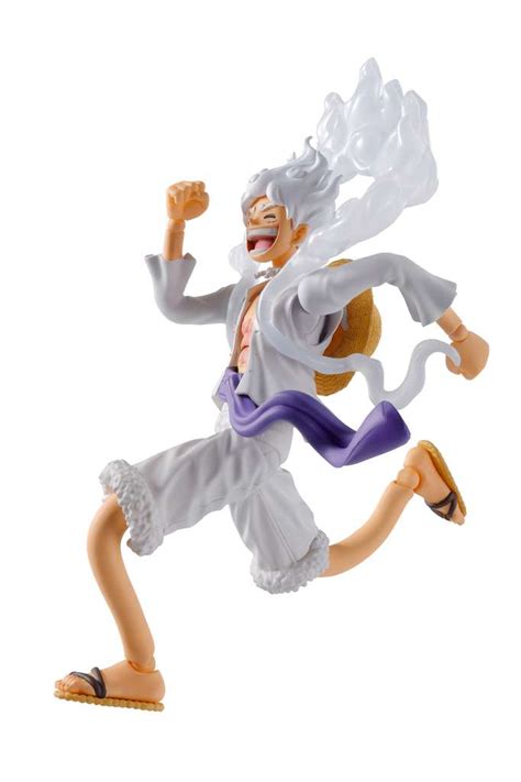One Piece Action Figure Monkey D Luffy Gear 5 Sh Figuarts 15 Cm