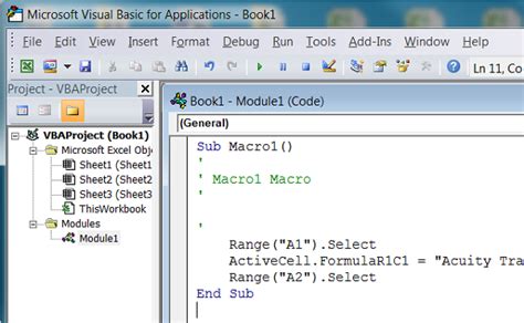 Visual Basic Editor H C Excel Online Mi N Ph